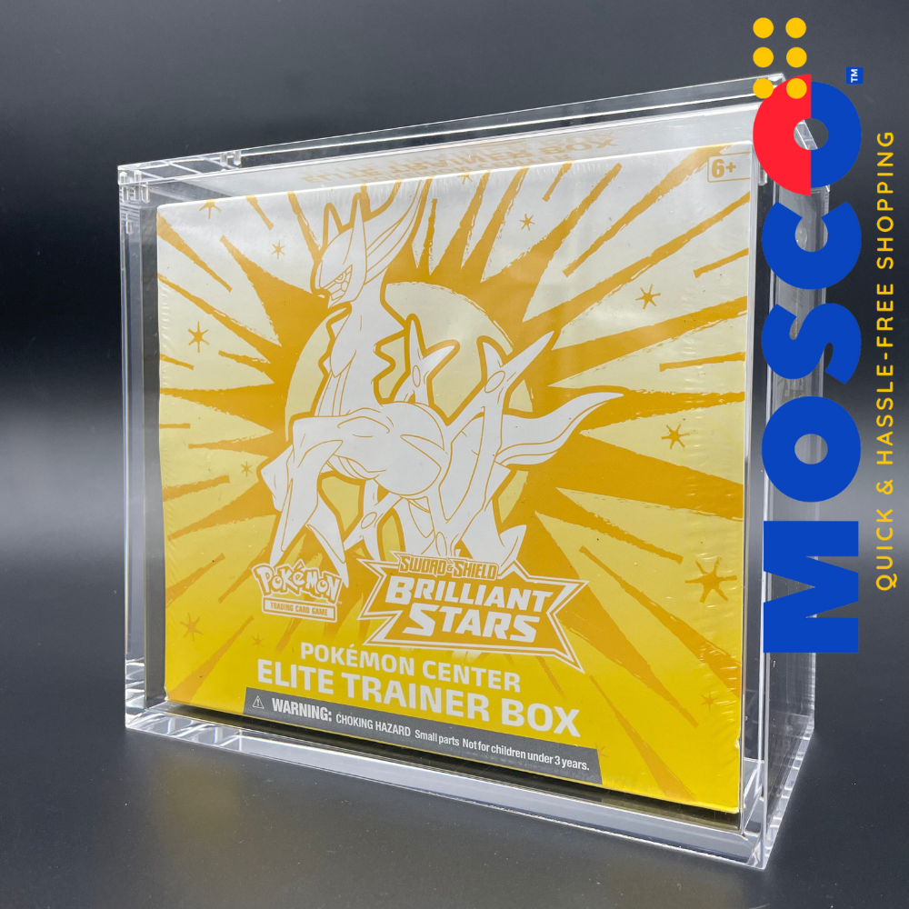 Acrylic Display Case for Pokemon Elite Trainer Box | 6mm Thick with ...