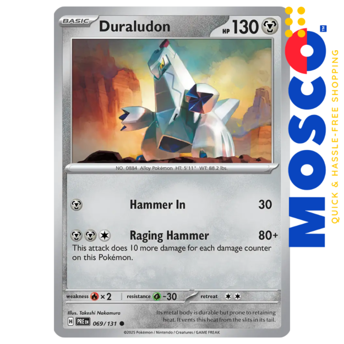Duraludon – 069/131 Prismatic Evolutions | Pokemon TCG - MOSCO Philippines