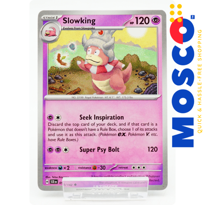 Slowking – 058/142 Uncommon Stellar Crown | Pokemon TCG - MOSCO Philippines