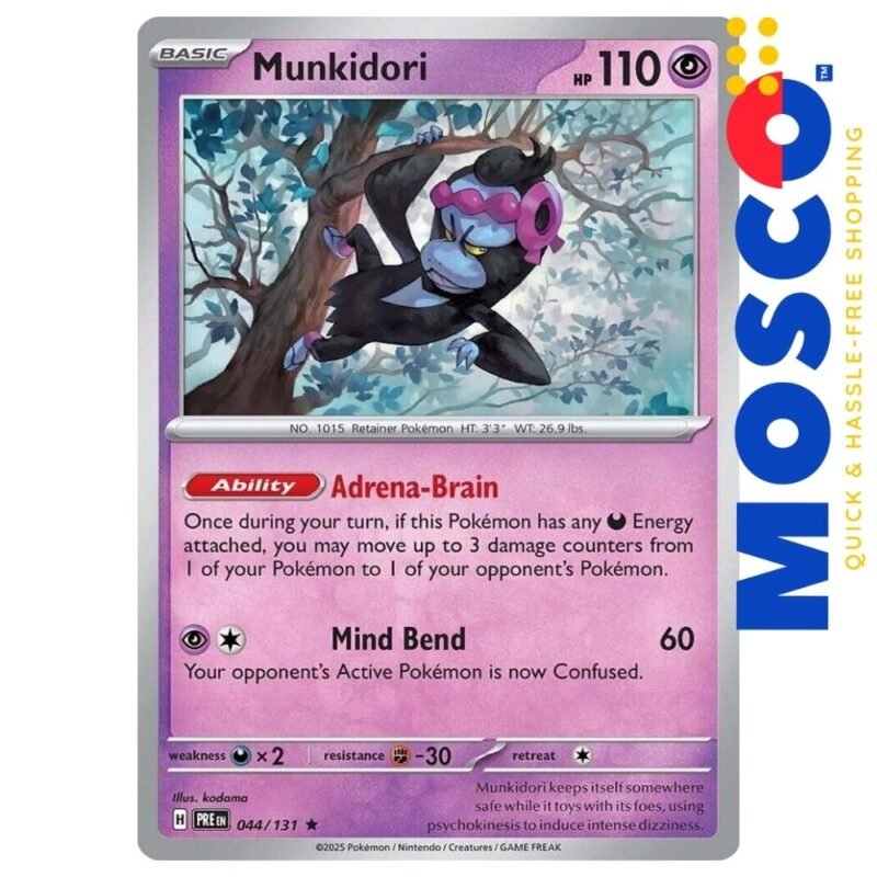 Munkidori – 044/131 Prismatic Evolutions | Pokemon TCG - MOSCO Philippines