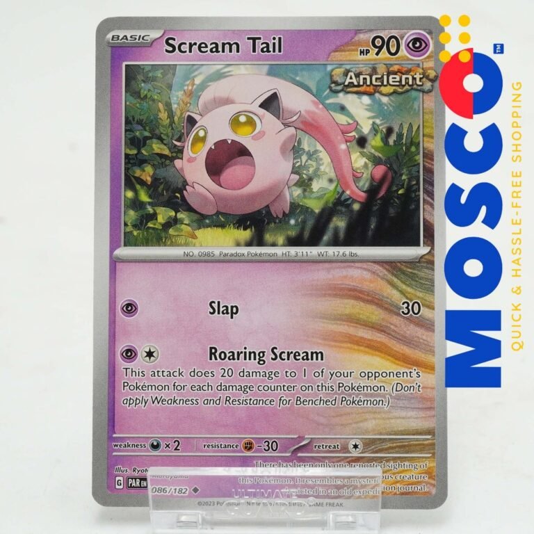 Scream Tail – 086/182 – Uncommon | Paradox Rift | Pokemon TCG - MOSCO ...