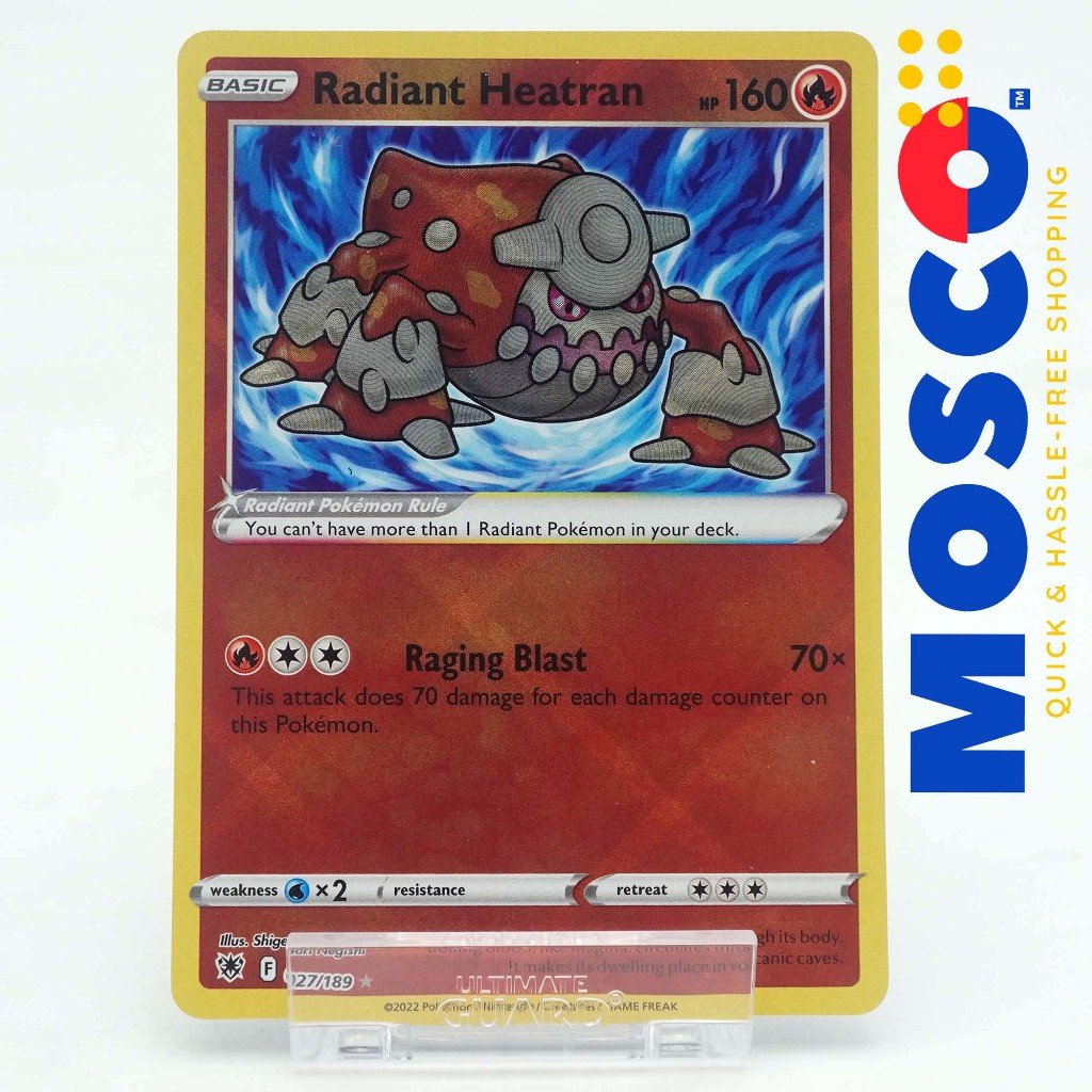 Radiant Heatran – 027/189 – Radiant Rare Sword & Shield: Astral Radiance | Pokemon TCG - MOSCO ...