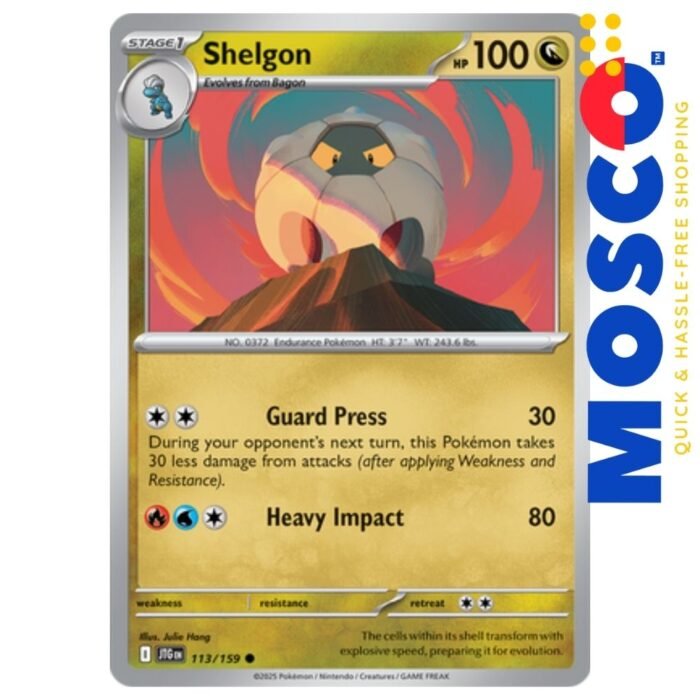 Shelgon – 113/159 Journey Together | Pokemon TCG - MOSCO Philippines