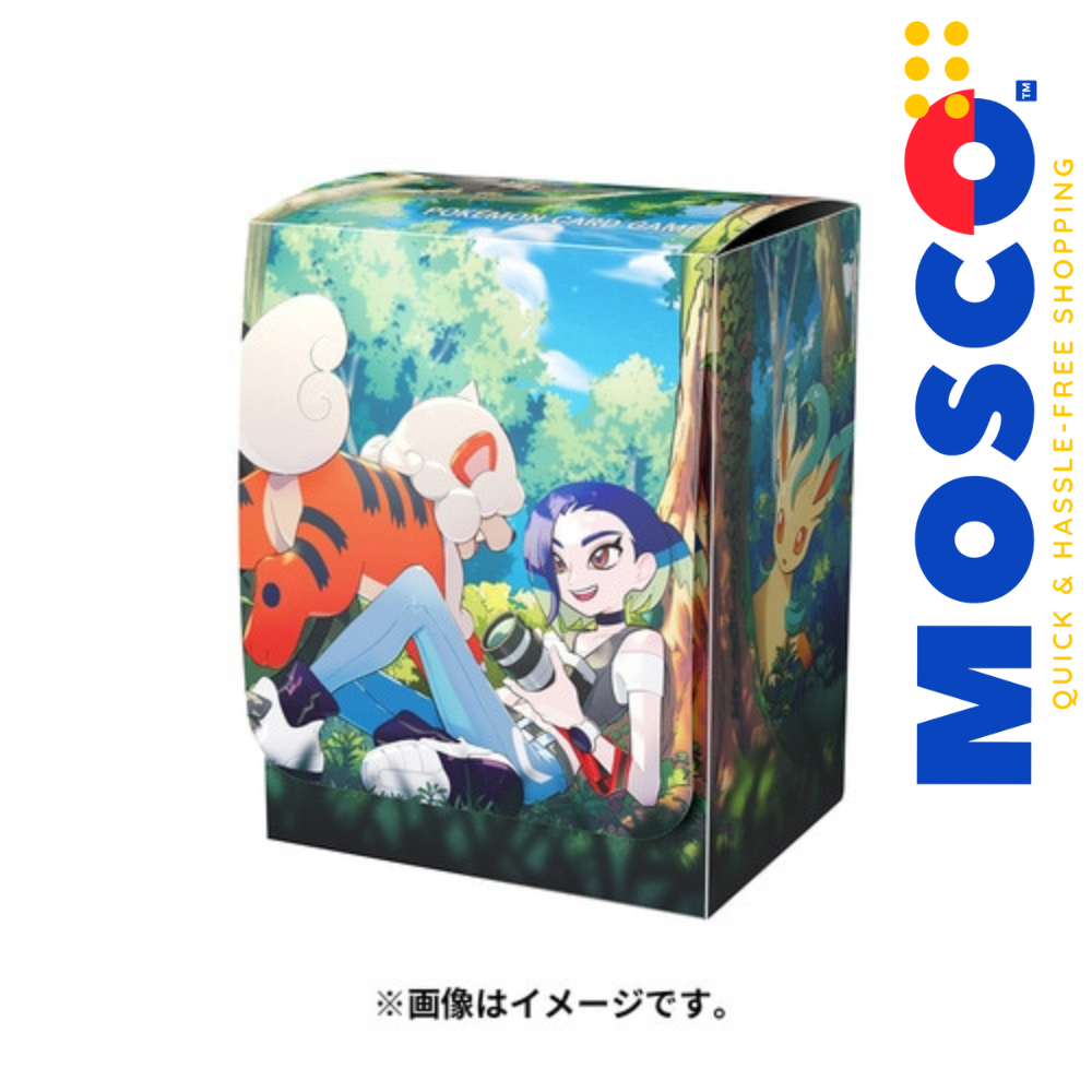 Perrin, Growlithe, & Leafeon Card Deck Box Holder | Pokemon Center ...