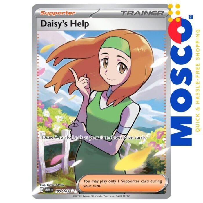 Daisy’s Help – 195/165 Pokemon 151 | Pokemon TCG - MOSCO Philippines