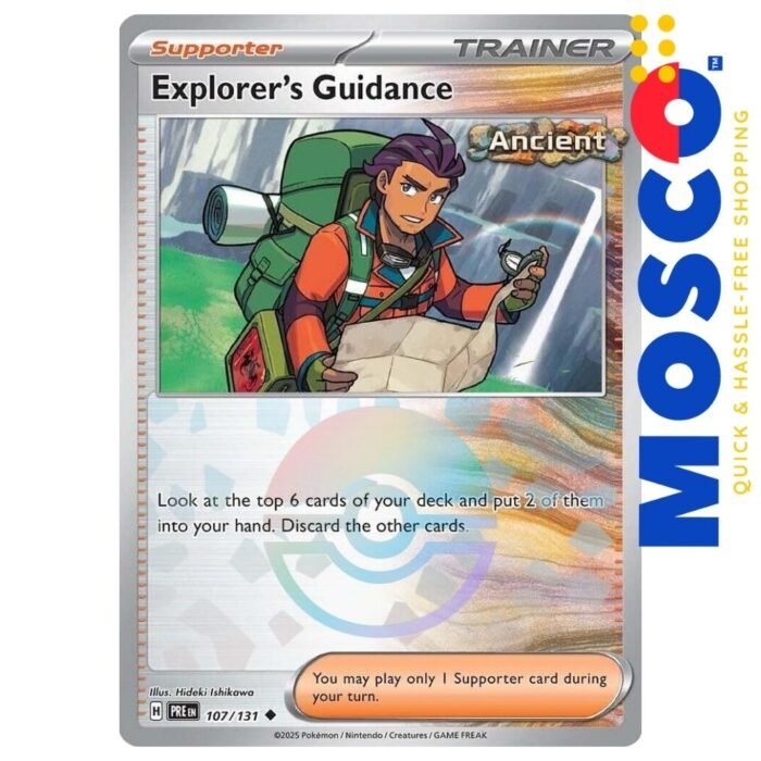 Explorer’s Guidance (Poke Ball) – 107/131 Prismatic Evolutions ...