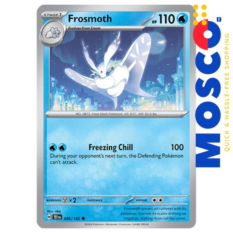 Frosmoth – 046/162 Temporal Forces | Pokemon TCG - MOSCO Philippines