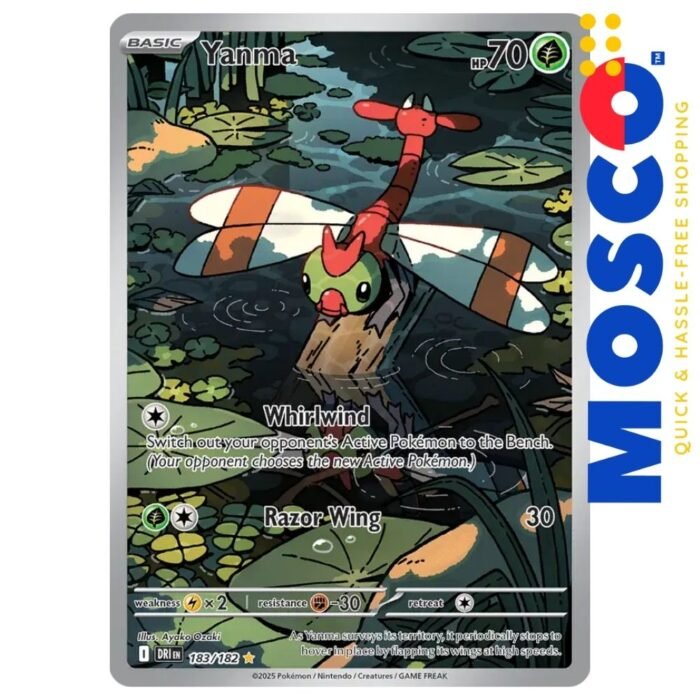Yanma – 183/182 Destined Rivals | Pokemon TCG - MOSCO Philippines