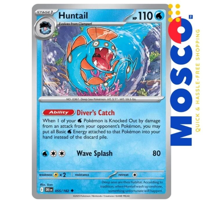 Huntail – 055/182 Destined Rivals | Pokemon TCG - MOSCO Philippines