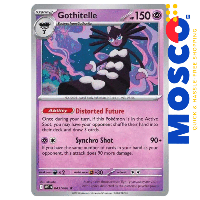 Gothitelle – 043/086 White Flare | Pokemon TCG - MOSCO Philippines