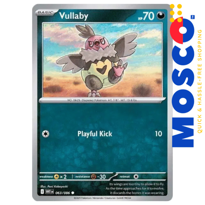 Vullaby- 063/086 White Flare | Pokemon TCG - MOSCO Philippines