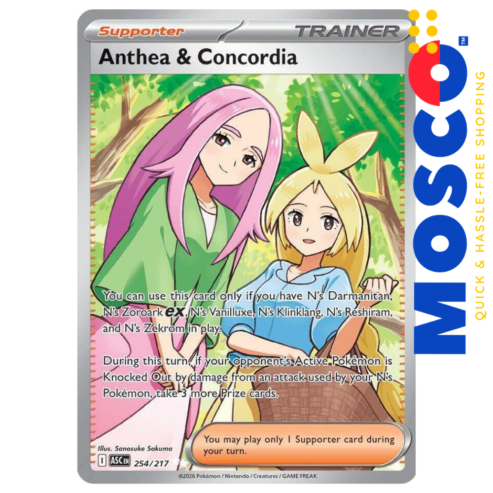 Anthea & Concordia – 254/217 Ascended Heroes | Pokemon TCG - MOSCO ...